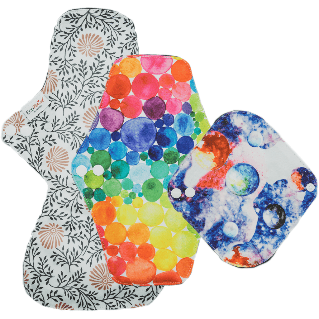 Organic Cotton Reusable Period Pads | Eco Period Australia