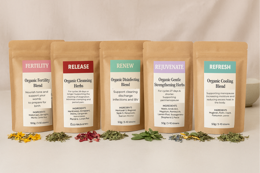 Natural Yoni Steam Herbs | Period Teas | Eco Period Australia