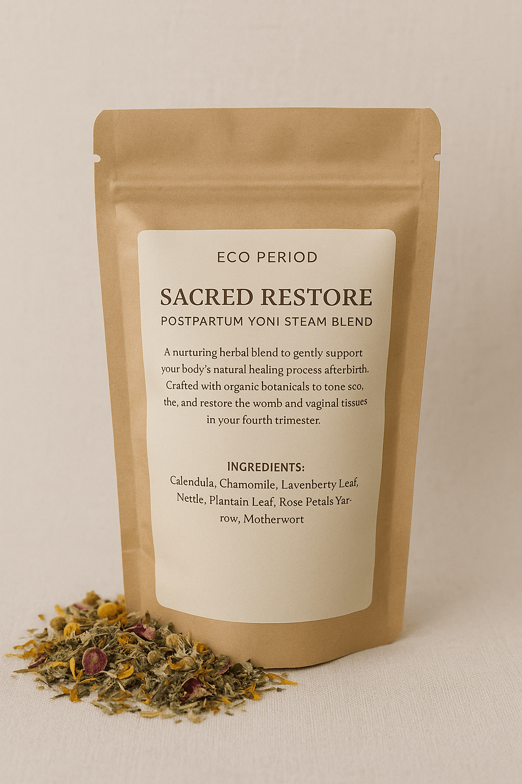 Sacred Restore | Postpartum Yoni Steam Blend – Eco Period Australia
